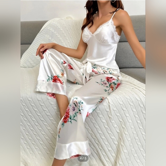 Intimates & Sleepwear | Satin Pajamas | Poshmark
